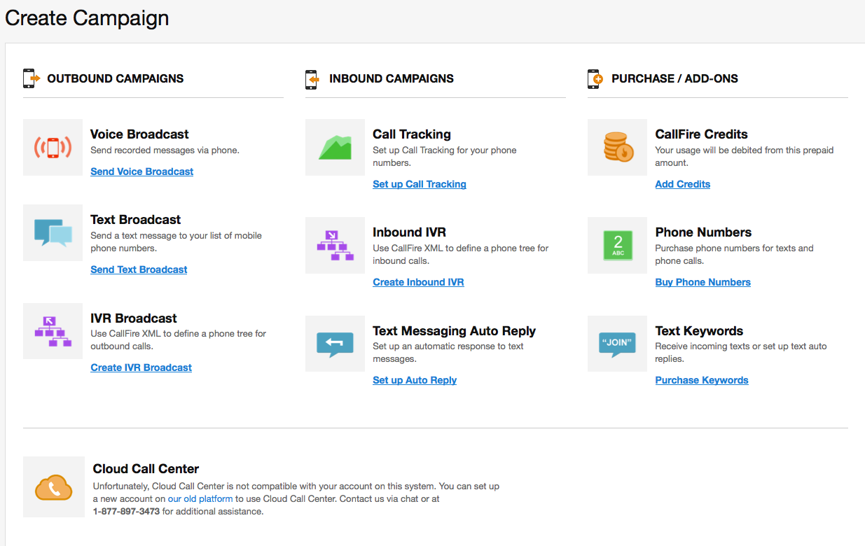 Creating a Call Tracking Campaign | CallFire